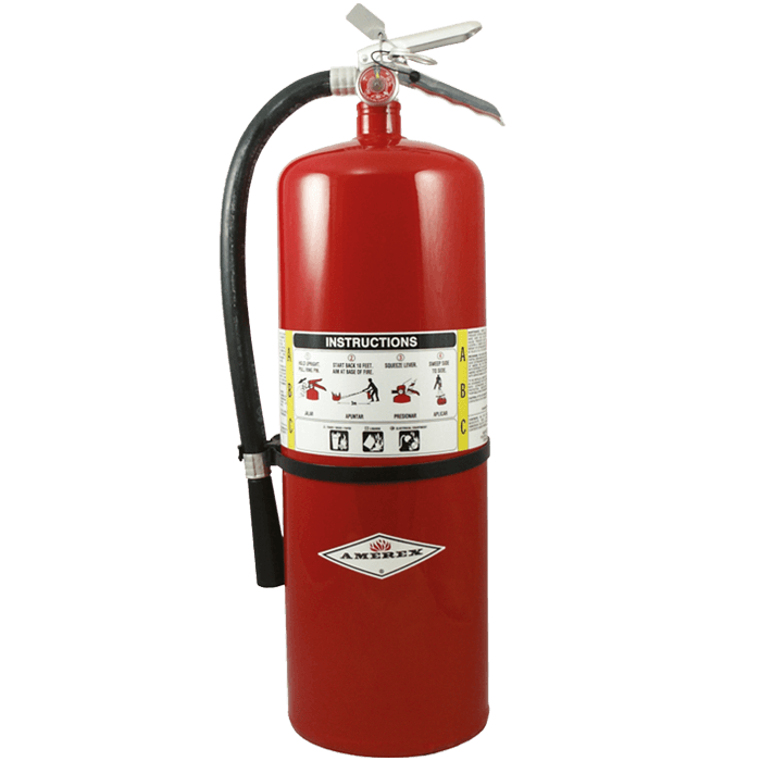 20 lb Fire Extinguisher - Amerex A411 ABC Multi-Purpose - Amerex Fire ...