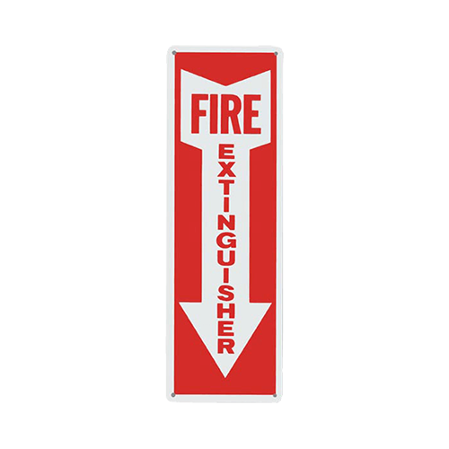 Aluminum Fire Extinguisher Sign - (4" x 12") - Amerex Fire ...